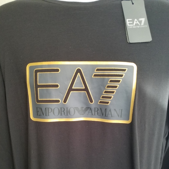 Emporio Armani | Shirts | New Mens Emporio Armani Ea7 Long Seeve Tee ...